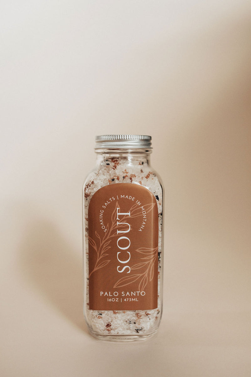Palo Santo Soaking Salts – Scout Apothecary